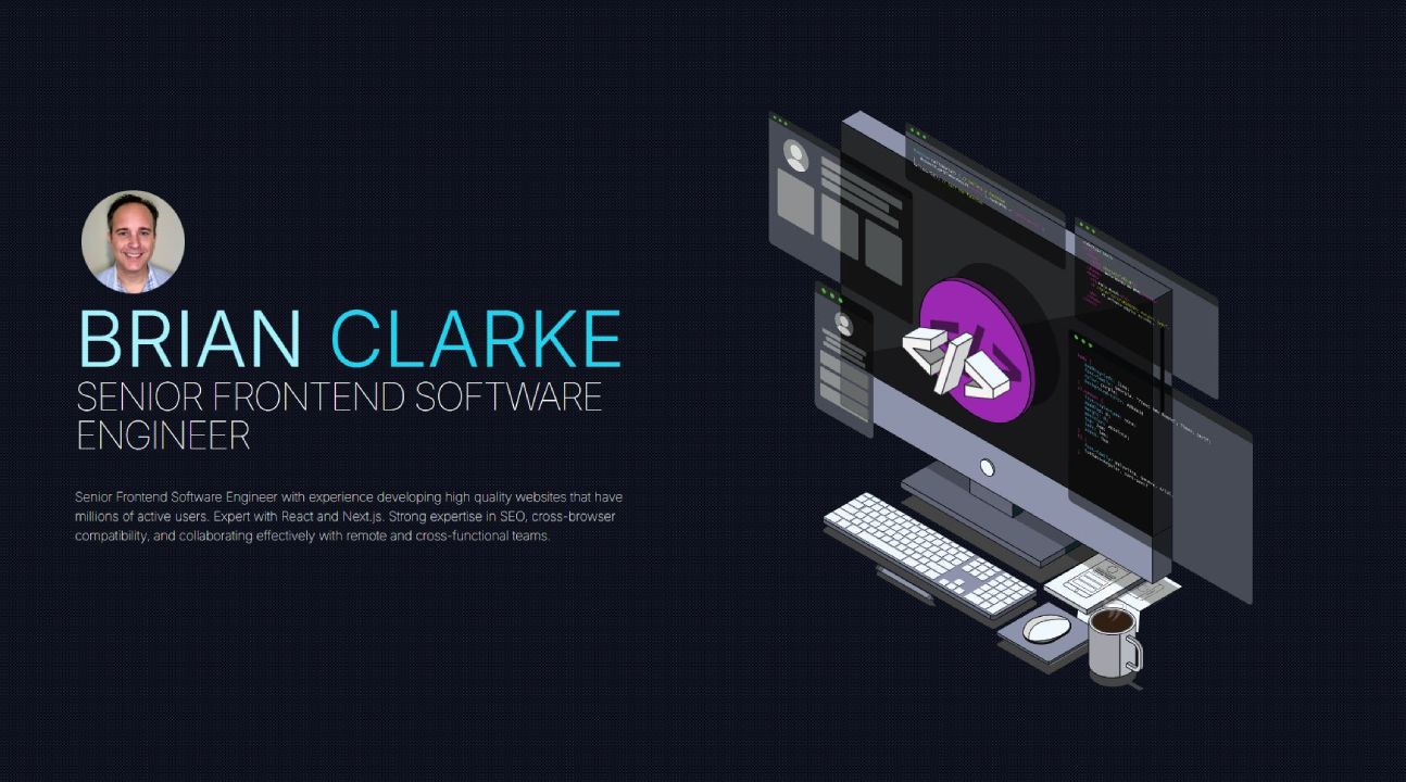 Brian Clarke | Senior Frontend Software Engineer